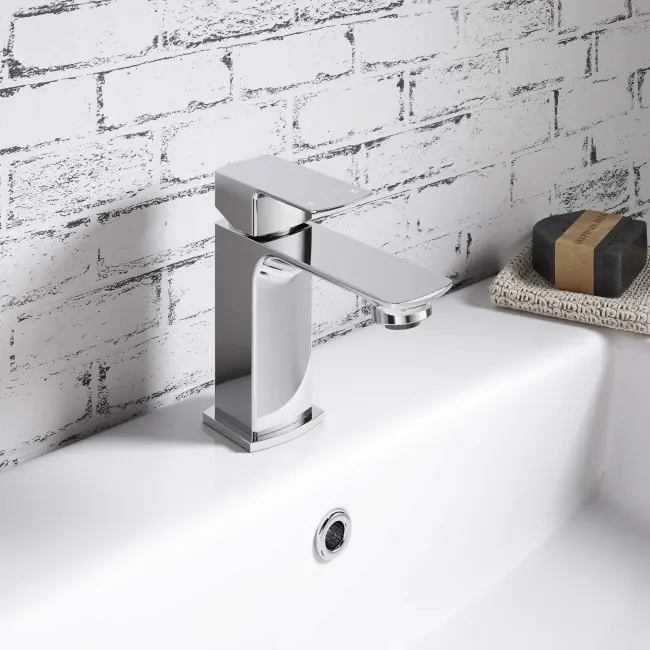 Mersey Chrome Basin Mixer Tap | Bathroom Mountain