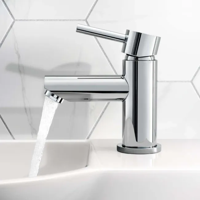 Wye Cloakroom Basin Mixer Tap | Chrome | Bathroom Mountain
