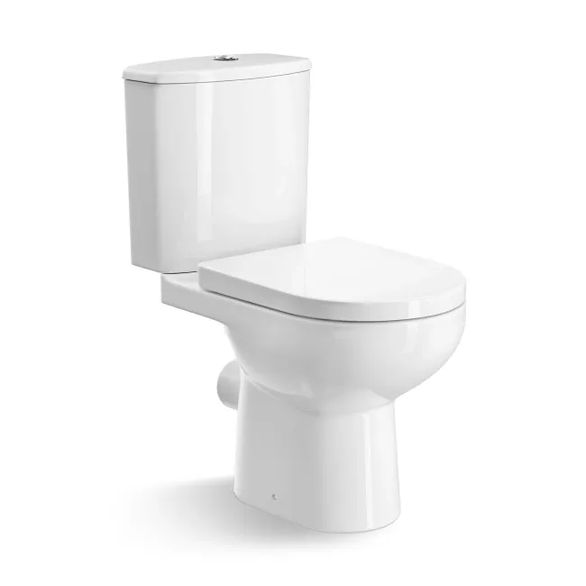 Casper Rimless Close Coupled Toilet | Soft Close Seat