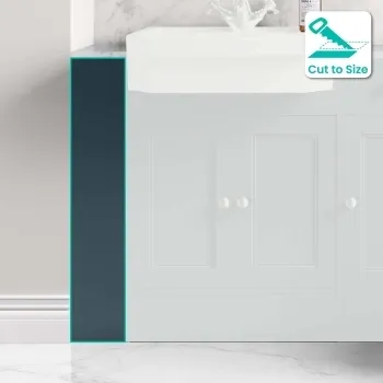 Monaco Vanity Basin & Seattle Toilet - Combination - Inky Blue