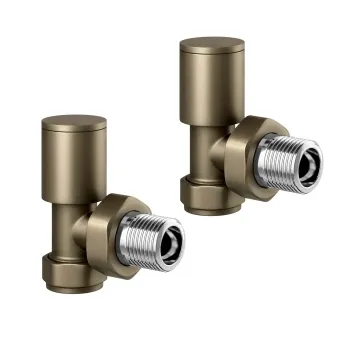 Barcelona Antique Gold Towel Rail | Heated | 1200x500mm