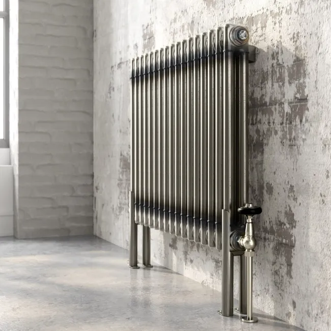 Athens Double Column Modern Horizontal Radiators | 600x785mm