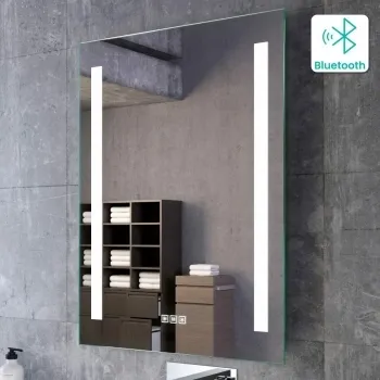 Bluetooth LED Mirrors | Bathroom Mountain