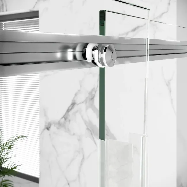 Stockholm Easy Clean 8mm Frameless Sliding Shower Door