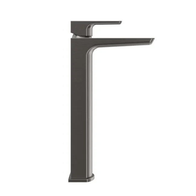 Soar Gunmetal Grey High Rise Basin Mixer Tap | Bathroom Mountain