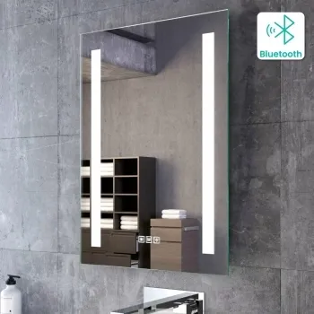 Bluetooth LED Mirrors | Bathroom Mountain