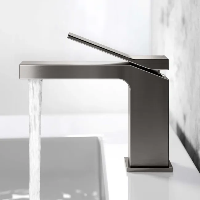 Forth Gunmetal Grey Basin Mixer Tap | Bathroom Mountain