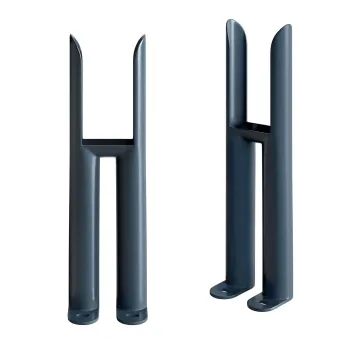 Athens Blue Double Vertical Radiator | 1800x470mm | Bathroom Mountain