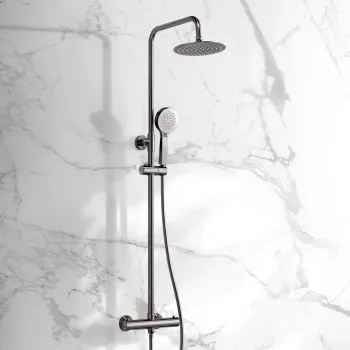 Gunmetal Grey Showers | Stylish and Contemporary | Bathroom Mountain