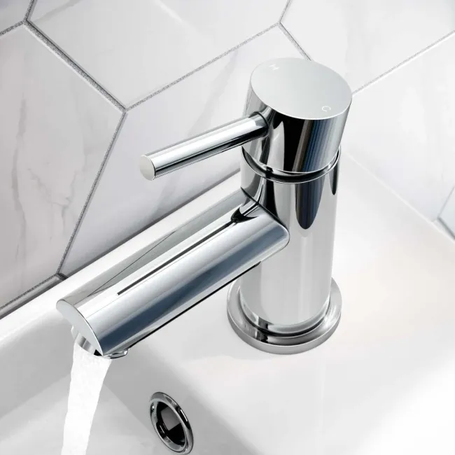 Wye Cloakroom Basin Mixer Tap | Chrome | Bathroom Mountain