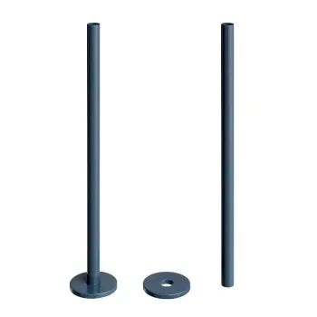 Barcelona Blue Heated Towel Rail | 1200x500mm | Bathroom Mountain