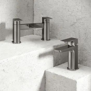 Gunmetal Grey Taps | Modern and Sleek | Bathroom Mountain