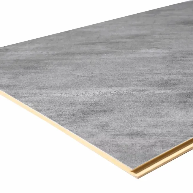 Trepanel Style® Dark Grey Stone Effectt Matt WPC Laminated Wall Panel