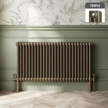 Antique Gold Radiators Collection | Bathroom Mountain