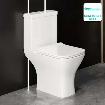 Short Projection Toilets | Space-Saving | Bathroom Mountain