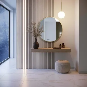Light Wood Wall Panels | Bathroom Mountain