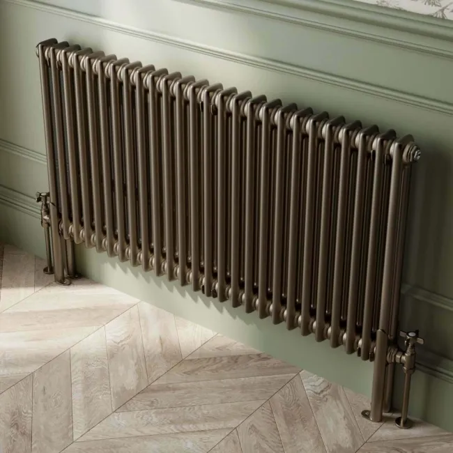 Antique Double Column Horizontal Radiator | 600x1190mm