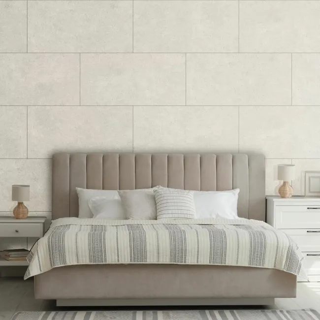 Trepanel Aqua Luxe Bone Stone Effect SPC Wall Panels | Bathroom Mountain