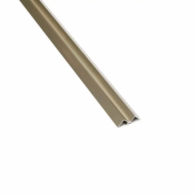 Trepanel Style Brushed Champagne Aluminium Internal Joint | 11mm