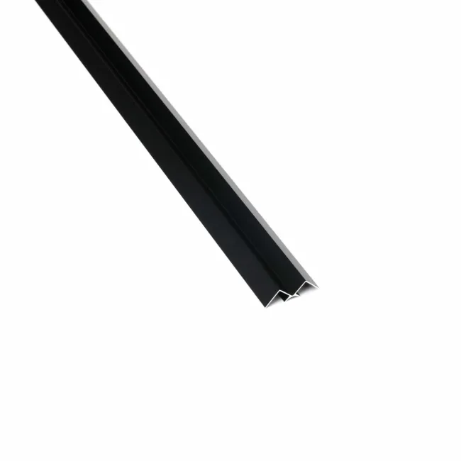 Trepanel Style® Black Aluminium Internal Joint 11mm | Bathroom Mountain