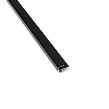 Trepanel Style® Black Aluminium External Joint 11mm | Bathroom Mountain