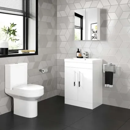 basic bathroom suites