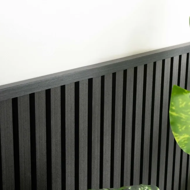 Trepanel® Black Matt Wood Top Trim | Bathroom Mountain