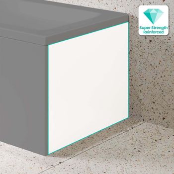 Acrylic End Bath Panel | 700 | Super Strength Reinforced