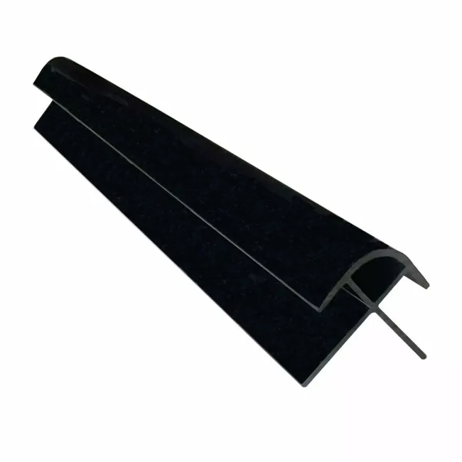 Trepanel Aqua® Black PVC Shower Panel External Corner Joint