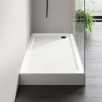 London Rectangular Stone Shower Tray & Riser | 1500x760mm