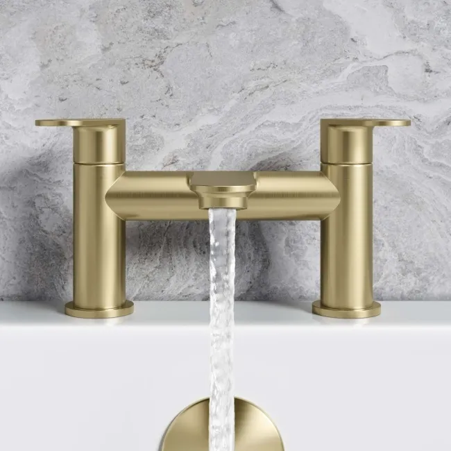 Avill Bath Filler | Brushed Brass | Bathroom Mountain